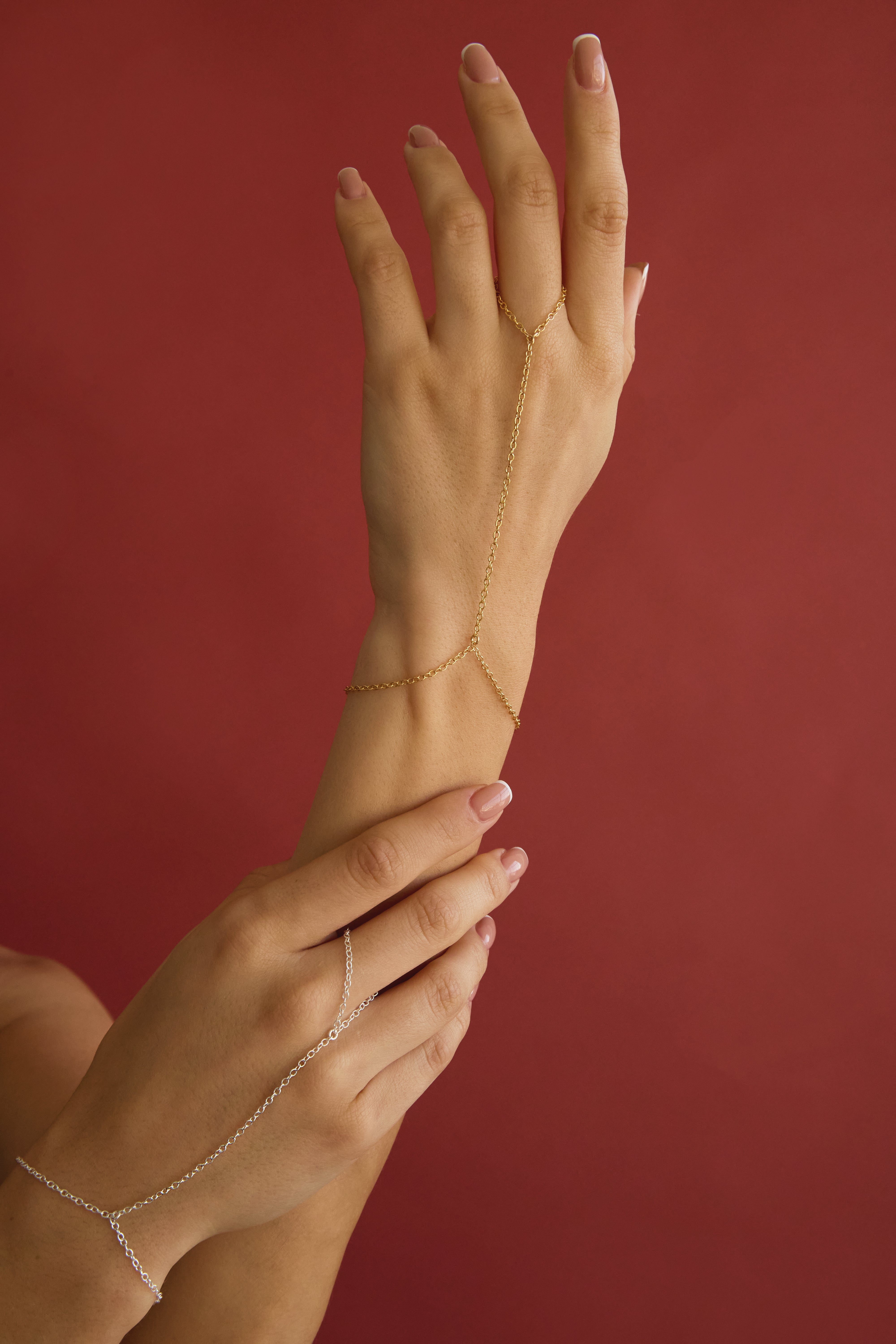 Gold Hand Chains - NAiiA